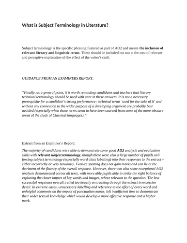 Revision Notes on Unseen Poetry GCSE ENGLISH LITERATURE - examples of ...