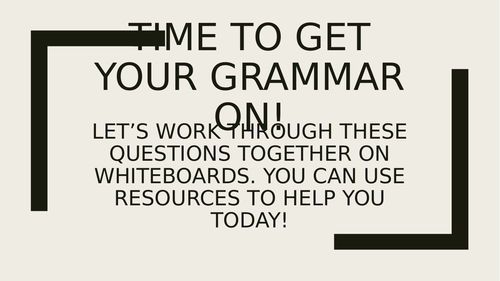 Year 6 SATS grammar revision | Teaching Resources Year 6 SATS grammar revision | Teaching Resources