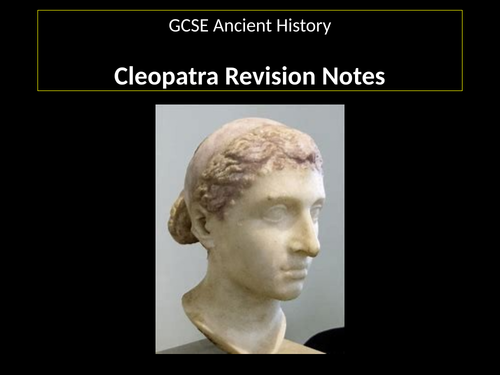 Cleopatra Revision PowerPoint | Teaching Resources