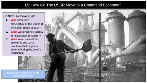 USSR Command Economy | Teaching Resources