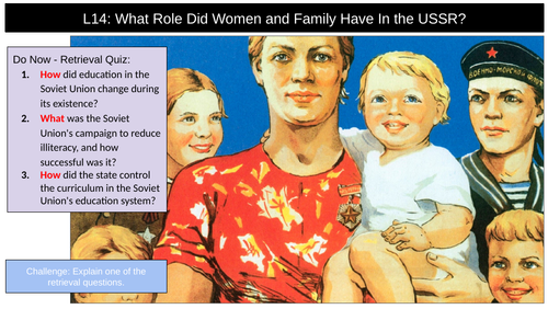Women Family USSR | Teaching Resources