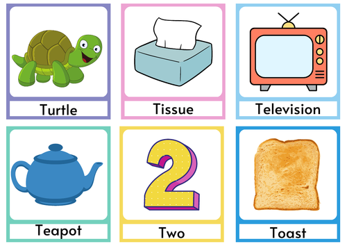 Alliteration Picture Cards