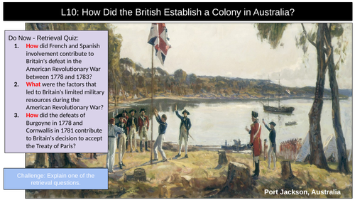 British Colony Australia | Teaching Resources