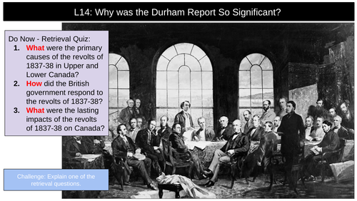 Durham Report British Empire | Teaching Resources