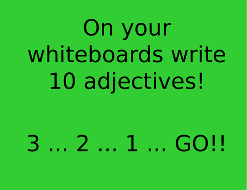 Rainbow Writing lesson LKS2 grammar | Teaching Resources