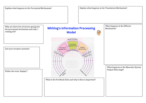 AQA A-Level PE - Information Processing | Teaching Resources
