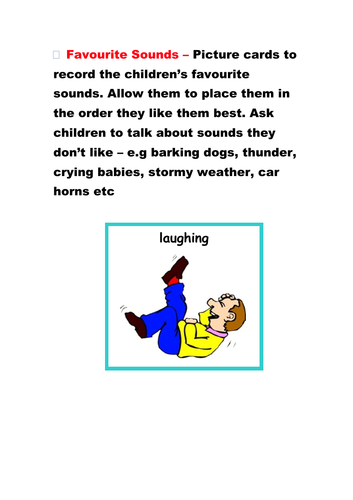 Letters and Sounds Phase 1 EYFS | Teaching Resources