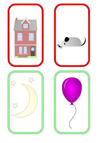 RHYMING CARDS LETTERS AND SOUNDS PHASE 1 LITERACY EYFS | Teaching Resources