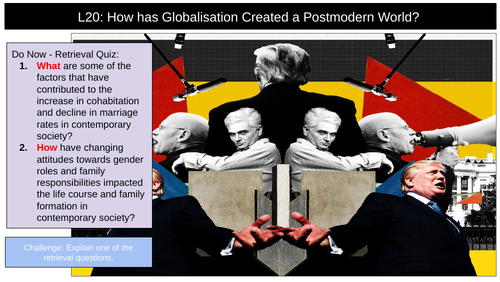 Globalisation Postmodern World | Teaching Resources