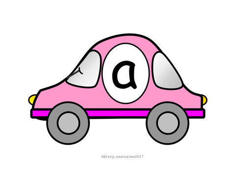 ALPHABET CARS DISPLAY AND ALPHABET TRAIN DISPLAY | Teaching Resources