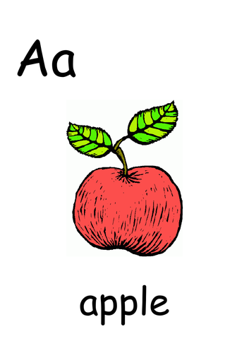 A4 ALPHABET POSTER SET A4 FRIEZE LITERACY PLUS ALPHABET FANS | Teaching ...
