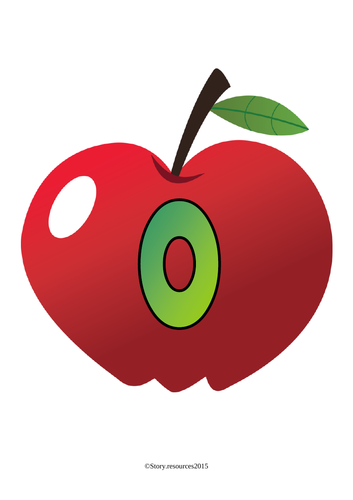 APPLE NUMBER LINE O TO 2O EYFS MATHS AUTUMN | Teaching Resources