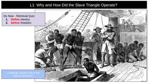 Slave Triangle | Teaching Resources