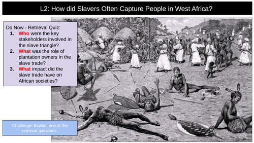 Slavers Capture West Africa | Teaching Resources