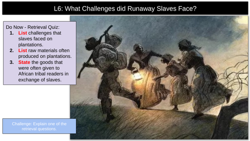 Runaway Slaves | Teaching Resources