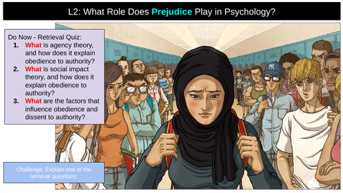 Prejudice Psychology Edexcel | Teaching Resources