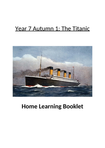 The Titanic: Non-Fiction Writing Unit | Teaching Resources