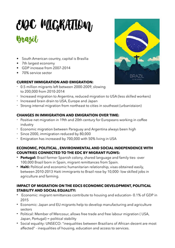 Migration Case Study Geography | Teaching Resources Migration Case Study Geography | Teaching Resources