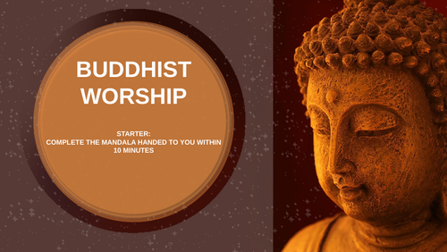 KS3 Buddhism - Worship | Teaching Resources