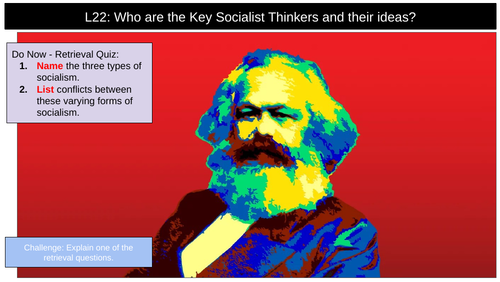 Socialist Thinkers Socialism | Teaching Resources