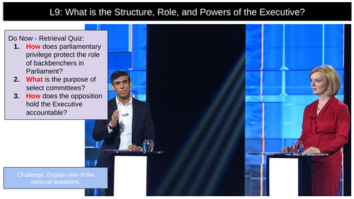 Executive Structure Role Powers | Teaching Resources