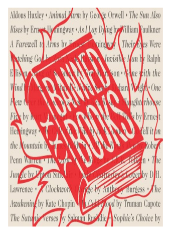 Banned Books Display | Teaching Resources