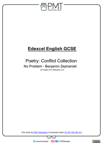 No Problem poetry lesson Benjamin Zephaniah analysing SMILE poetic ...
