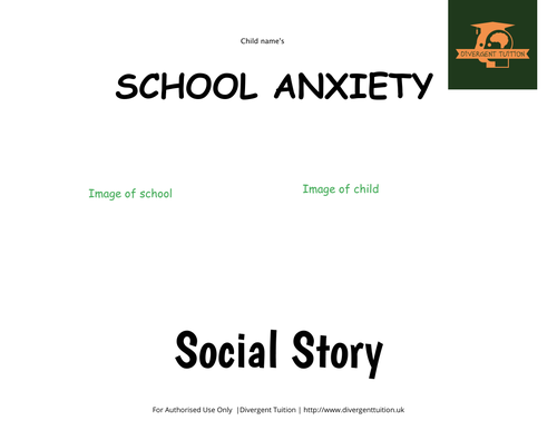 School refusal / anxiety social story template for SEND, SEMH, ASD, or ... School refusal / anxiety social story template for SEND, SEMH, ASD, or ...
