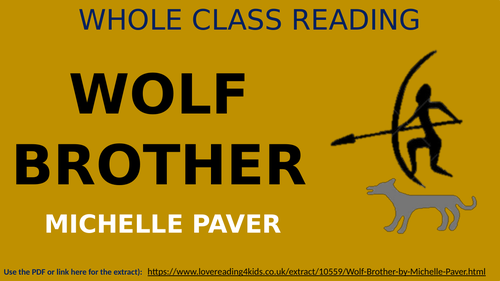 Wolf Brother - Whole Class Reading Session! | Teaching Resources