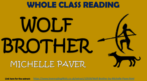 Wolf Brother - Whole Class Reading Session! | Teaching Resources