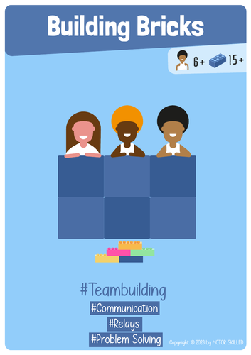 Building Bricks - PE Team Building Game for Elementary School ...