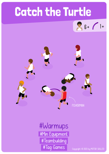 Catch the Turtle - PE Warmup Game for Elementary School | Teaching ...