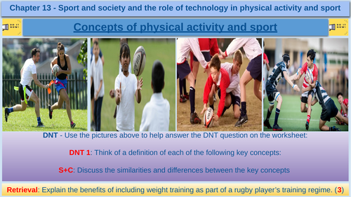 Concepts of physical activity and sport | Teaching Resources