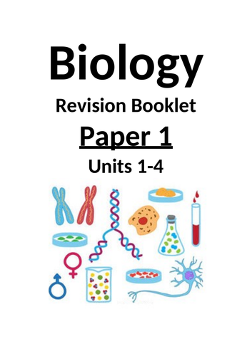 AQA Biology Paper 1 Revision Booklet- Triple | Teaching Resources AQA Biology Paper 1 Revision Booklet- Triple | Teaching Resources