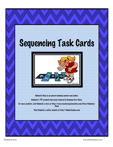 Sequencing Task Cards | Teaching Resources