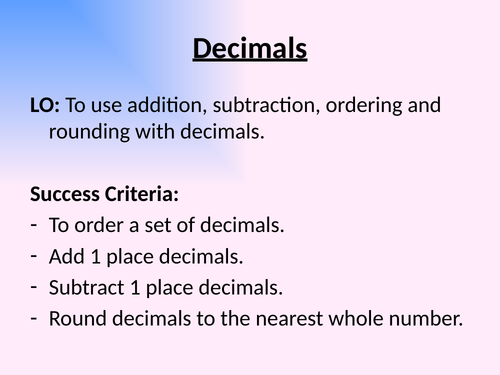 Crack the Code Decimals Activity | Teaching Resources