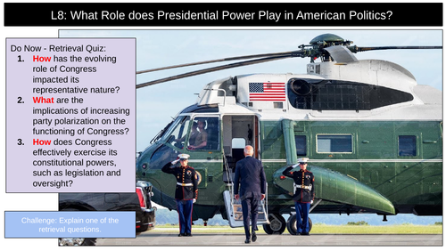 Presidential Power | Teaching Resources