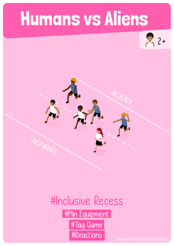 Human and Aliens - PE/ Recess Game for Elementary School | Teaching ...