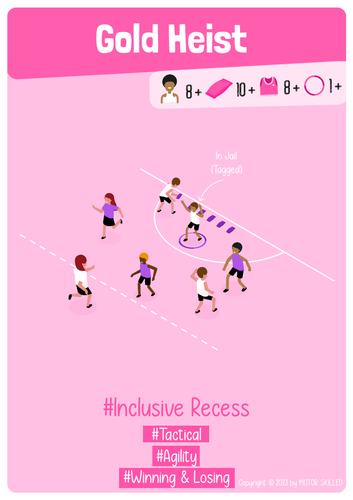 Gold Heist - PE/ Recess Game for Elementary School | Teaching Resources