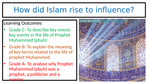 Islam- Life of Prophet Muhammed (pbuh) | Teaching Resources