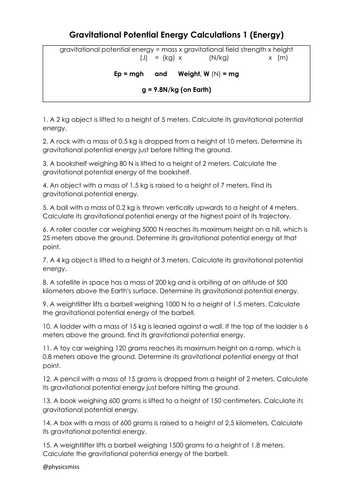 Physicsmiss's Shop - Teaching Resources - TES