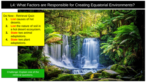 Equatorial Environments Climate Causes | Teaching Resources