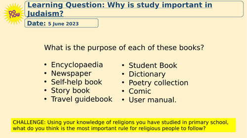 Jewish Study | Teaching Resources