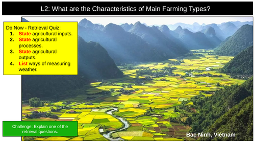 Farming Types | Teaching Resources