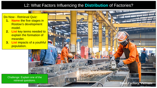 Factories | Teaching Resources