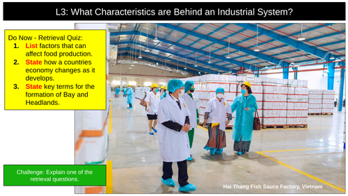 Industrial System | Teaching Resources