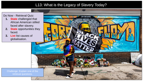 Slavery Legacy | Teaching Resources