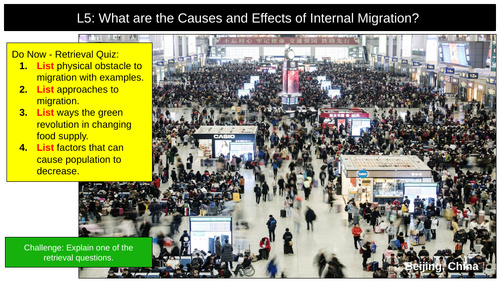 Internal Migration | Teaching Resources