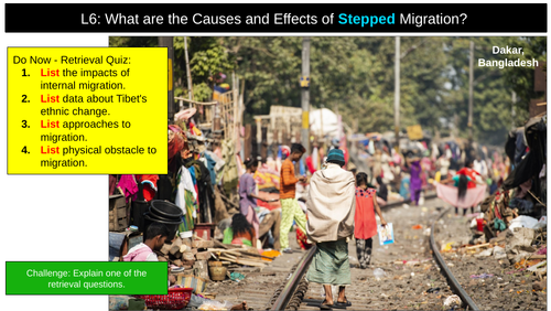 Stepped Migration | Teaching Resources