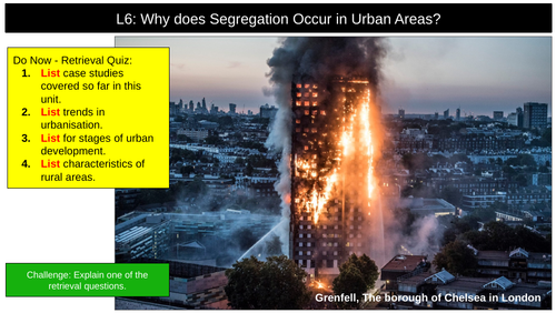 Urban Segregation | Teaching Resources
